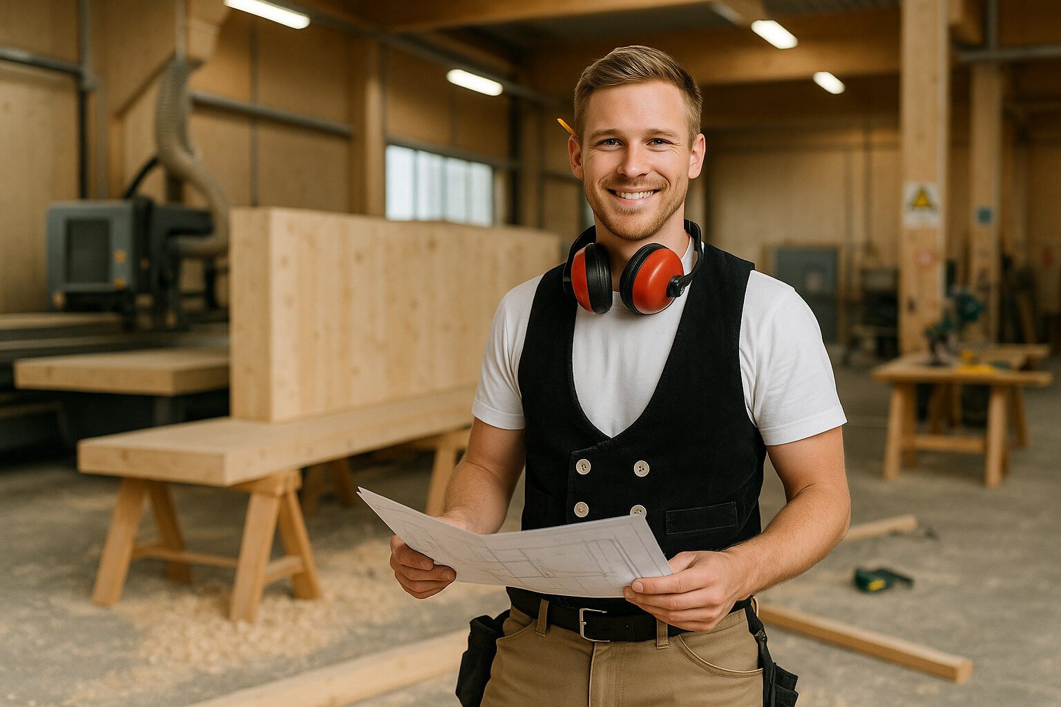 Holzbau-Meister: Karriere, Gehalt & Zukunftschancen im Handwerk